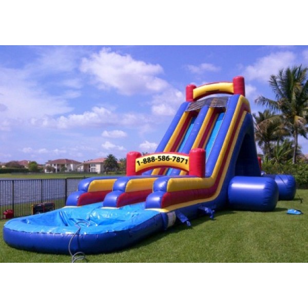 Big Double Water Slide - Water Slide Rentals - Wet and Dry Slides Big Double Water Slide - Water Slide Rentals - Wet and Dry Slides