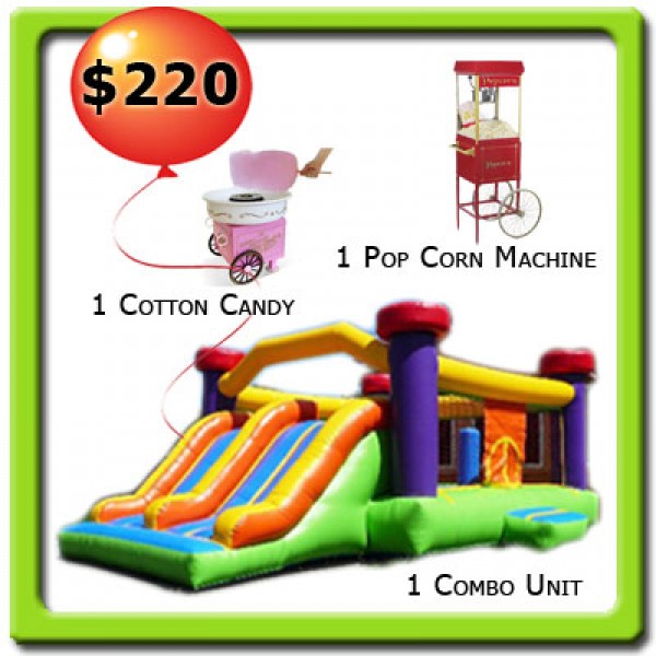 Party Rentals Miami Specials. Broward Party Rentals.1 Combo Bounce ...