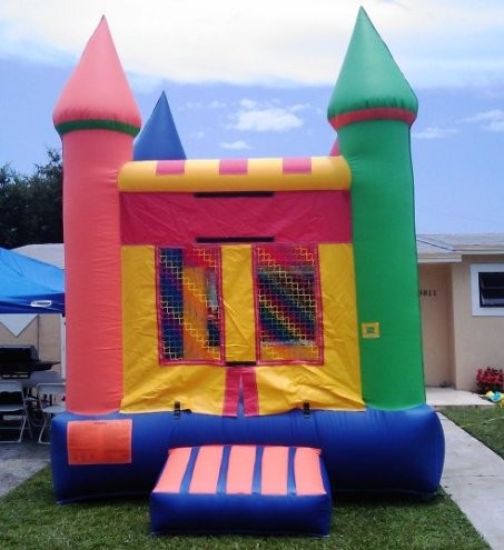 Mul ticolor Small Castle Bounce House Rentals